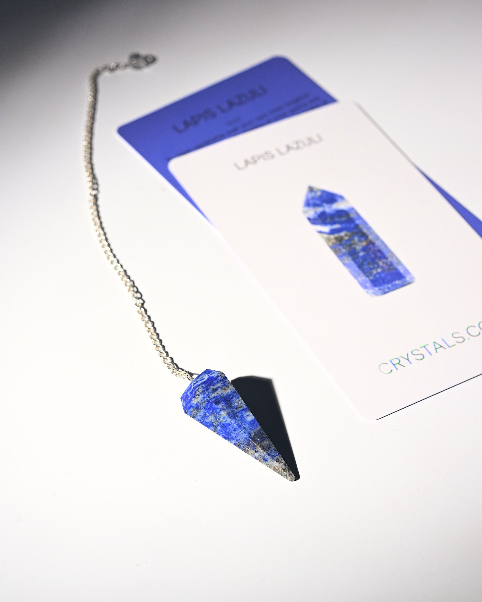 Lapis Lazuli Pendulum – CRYSTALS.COM