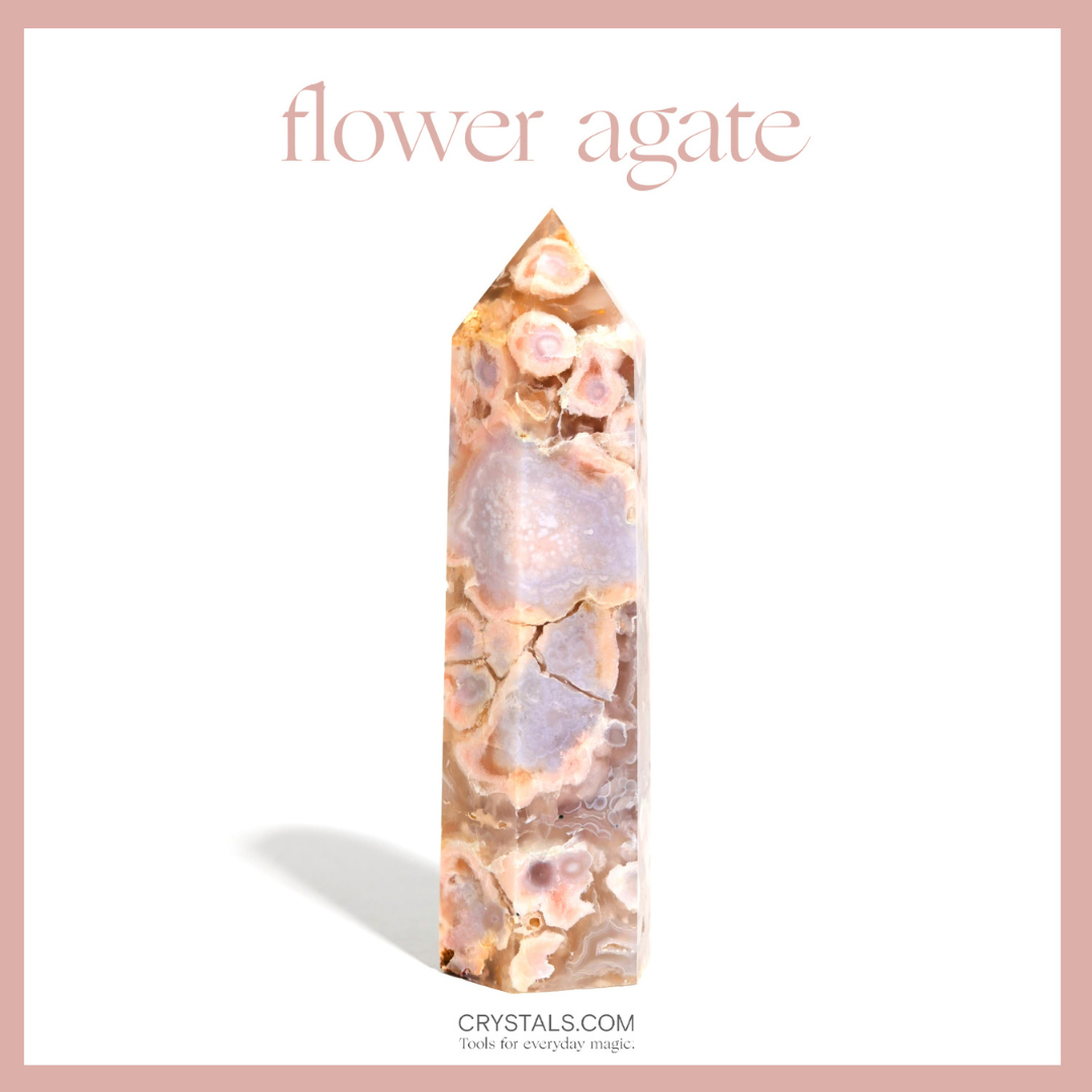 Flower Agate Crystal Meaning & Properties | Crystals.com