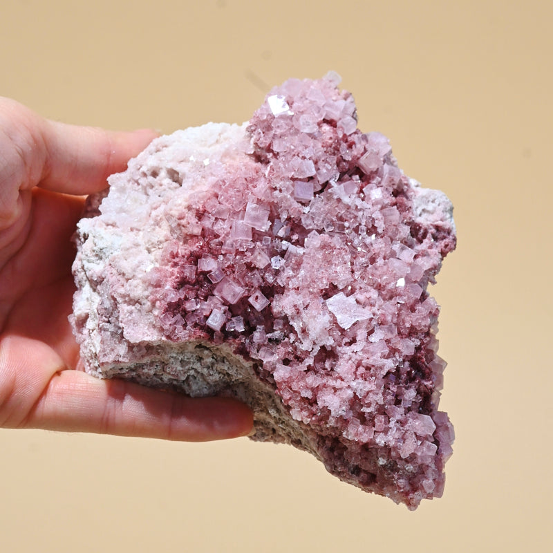 Pink Halite Crystal – CRYSTALS.COM
