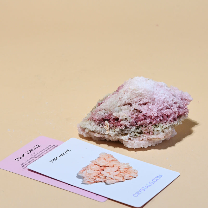 Pink Halite Crystal – CRYSTALS.COM