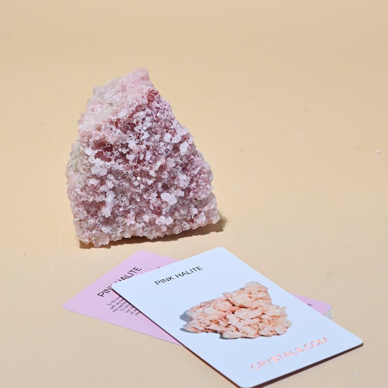 Pink Halite Crystal – CRYSTALS.COM
