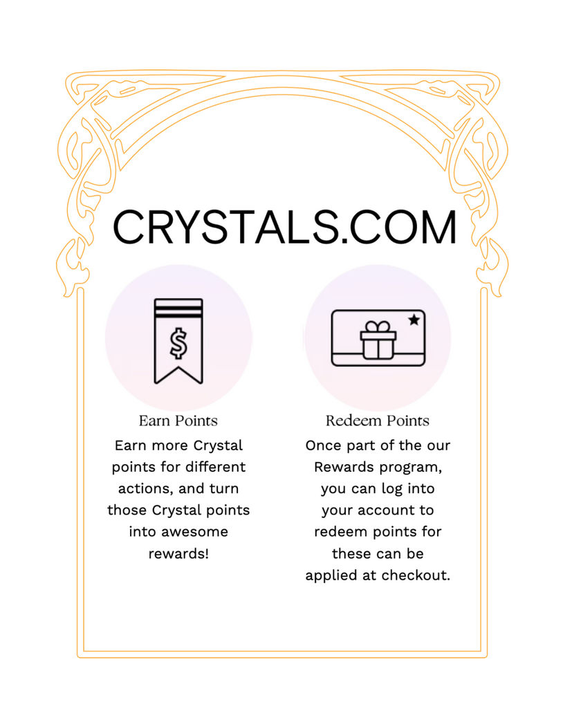 Crystal Rewards Program - Crystals.com, Real Crystals – CRYSTALS.COM
