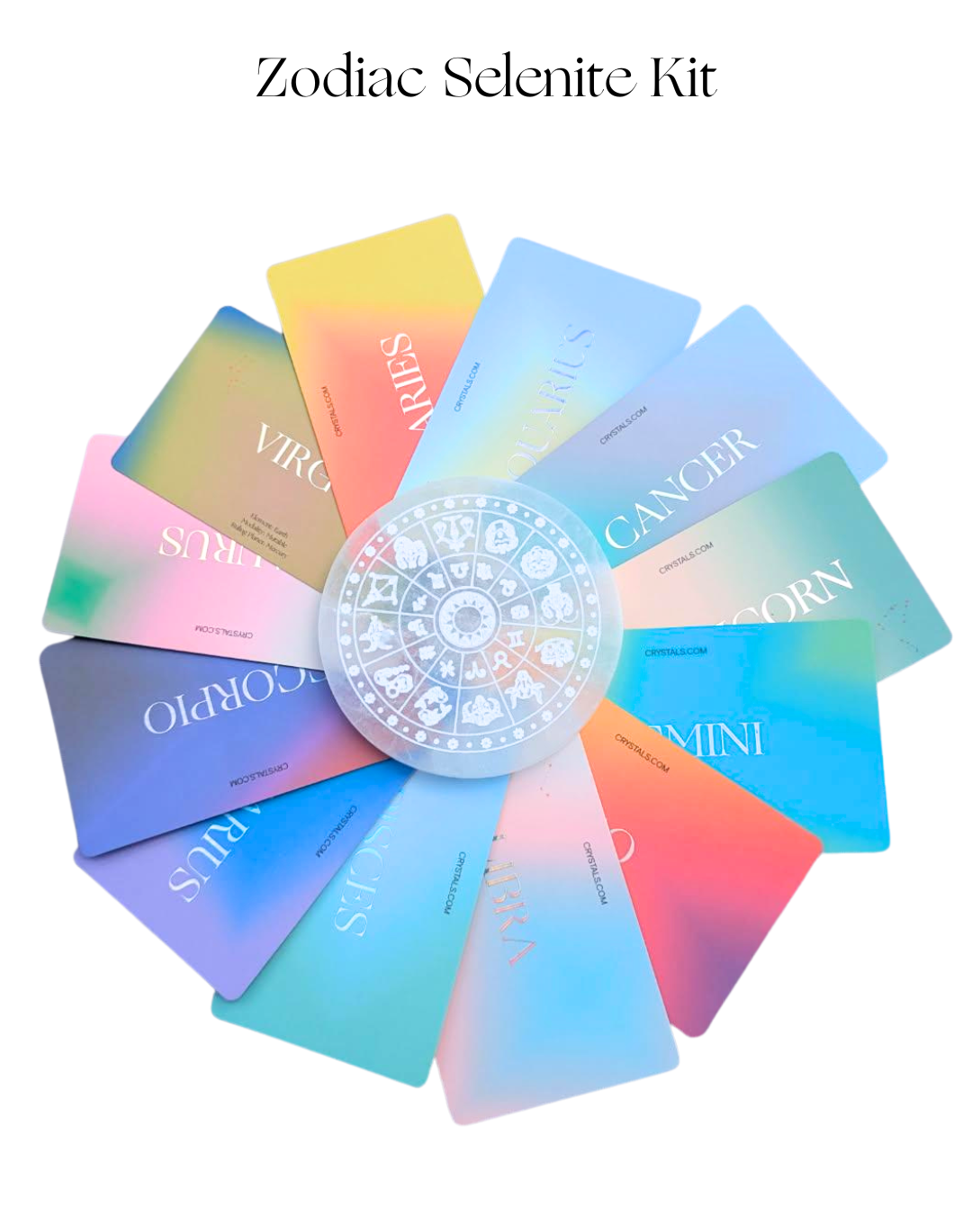 Zodiac Cards + Selenite Kit – CRYSTALS.COM