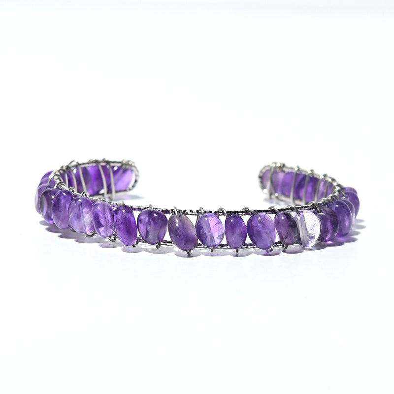 Amethyst Bangle – CRYSTALS.COM