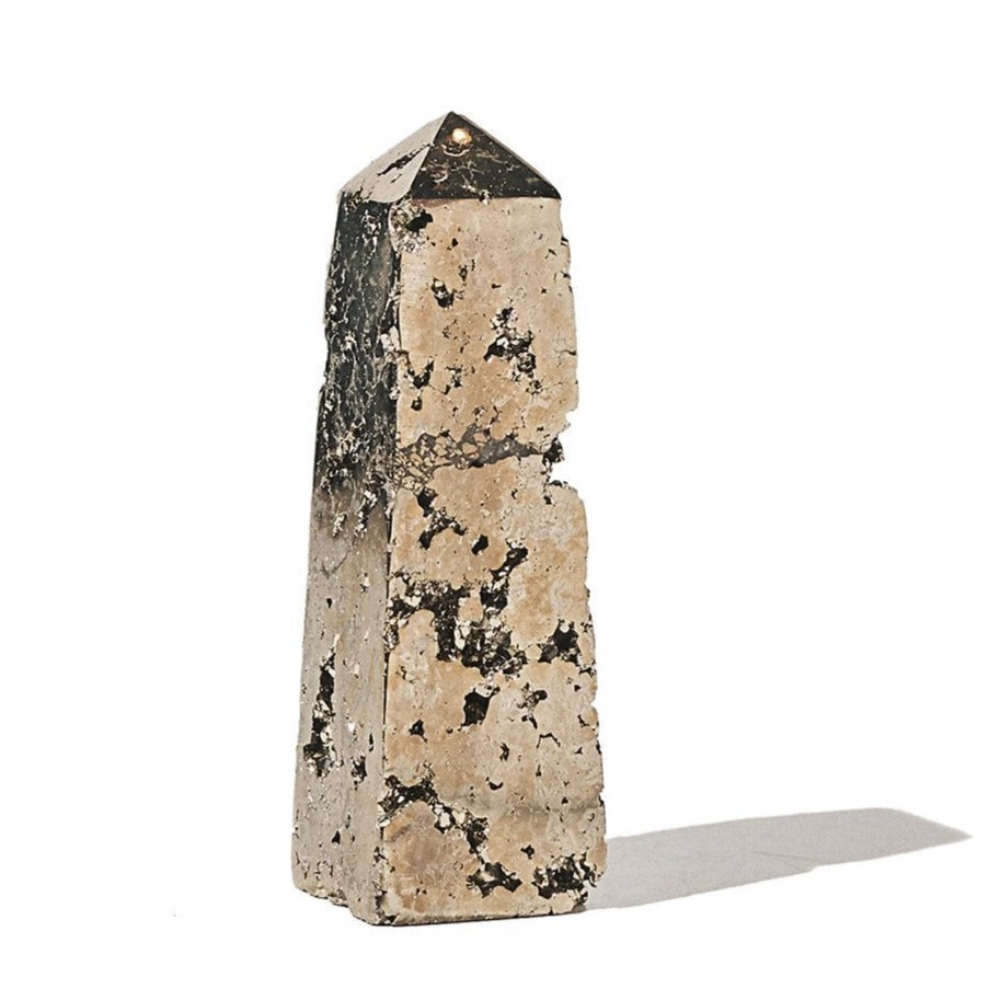 Pyrite Tower – CRYSTALS.COM