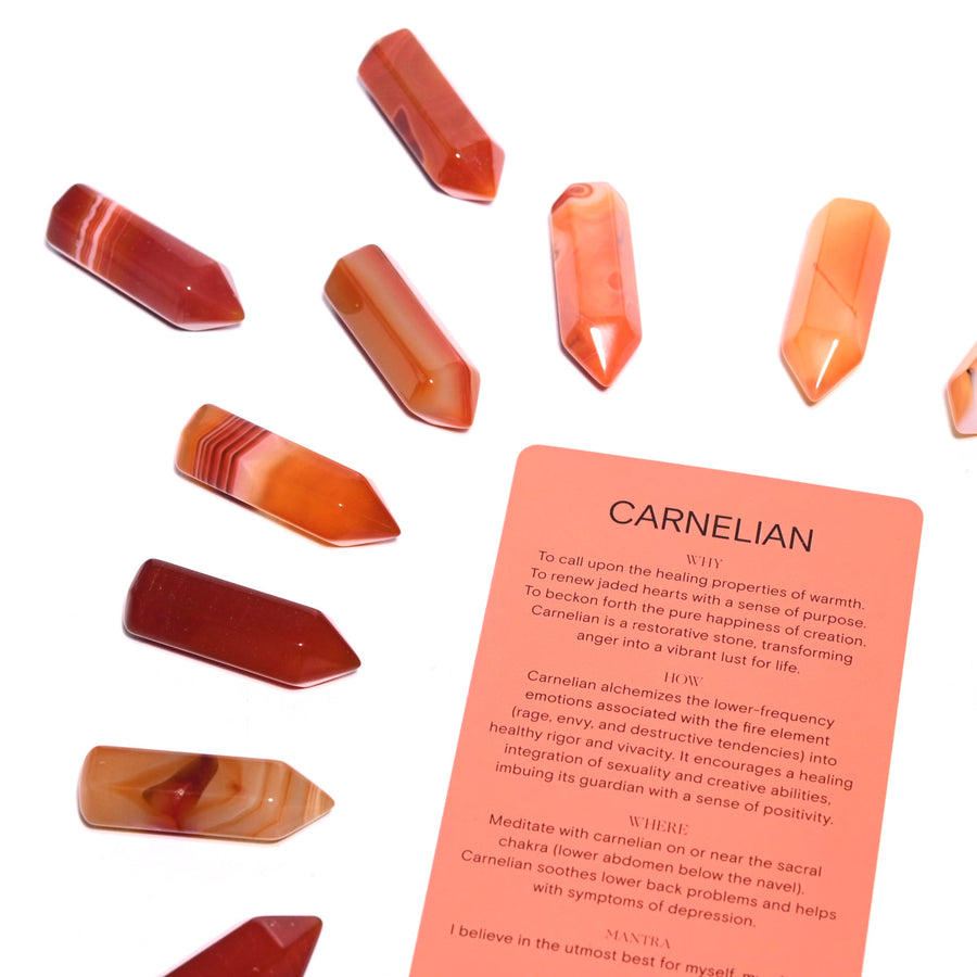 Carnelian Crystals for Confidence, Creativity & Energy | Crystals.com ...