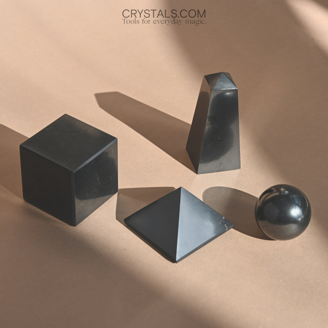 Shungite Protect Crystal Kit - The Worlds Finest Crystals k – CRYSTALS.COM
